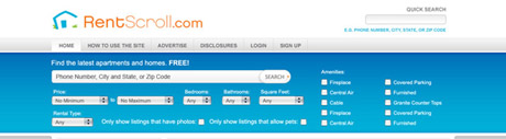 Recently Launched – RentScroll.com | Chico Web Design